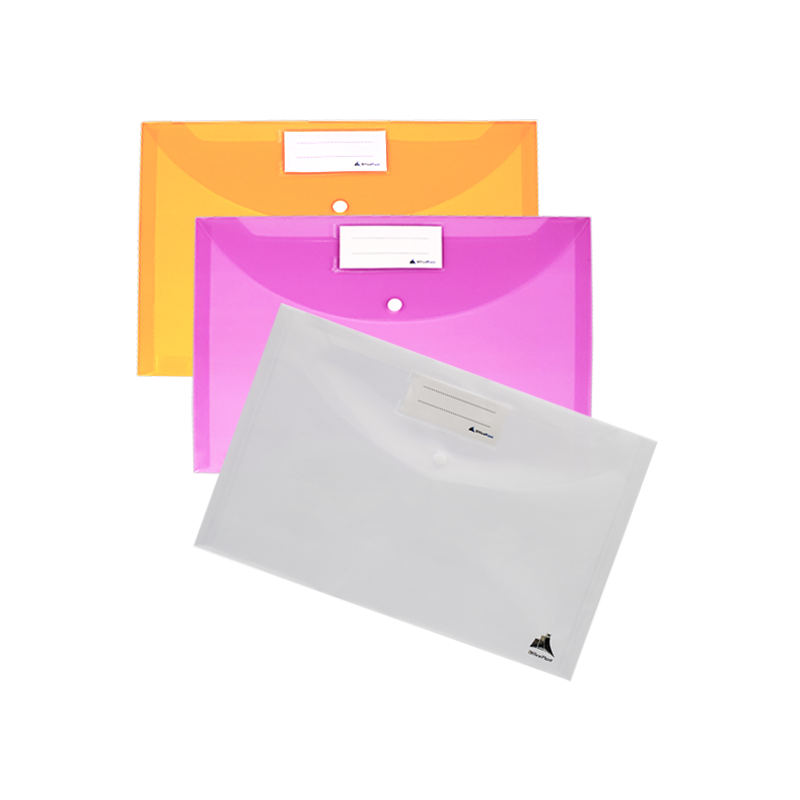 Pochette à bouton A3 ColorProtect- assorties: la solution pratique pour ...